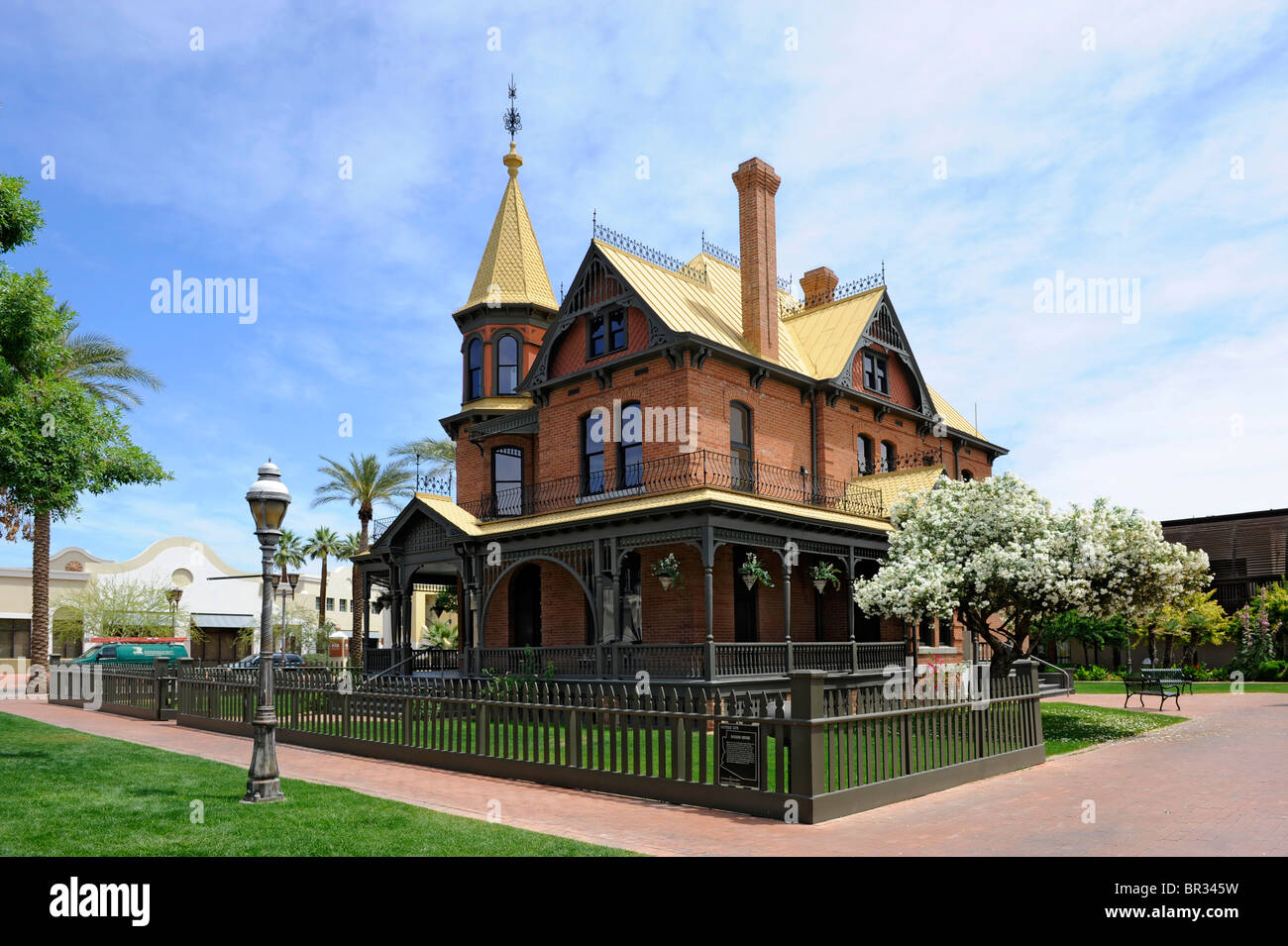 Historic Dr. Roland Rosson Home Phoenix Arizona Stock Photo - Alamy