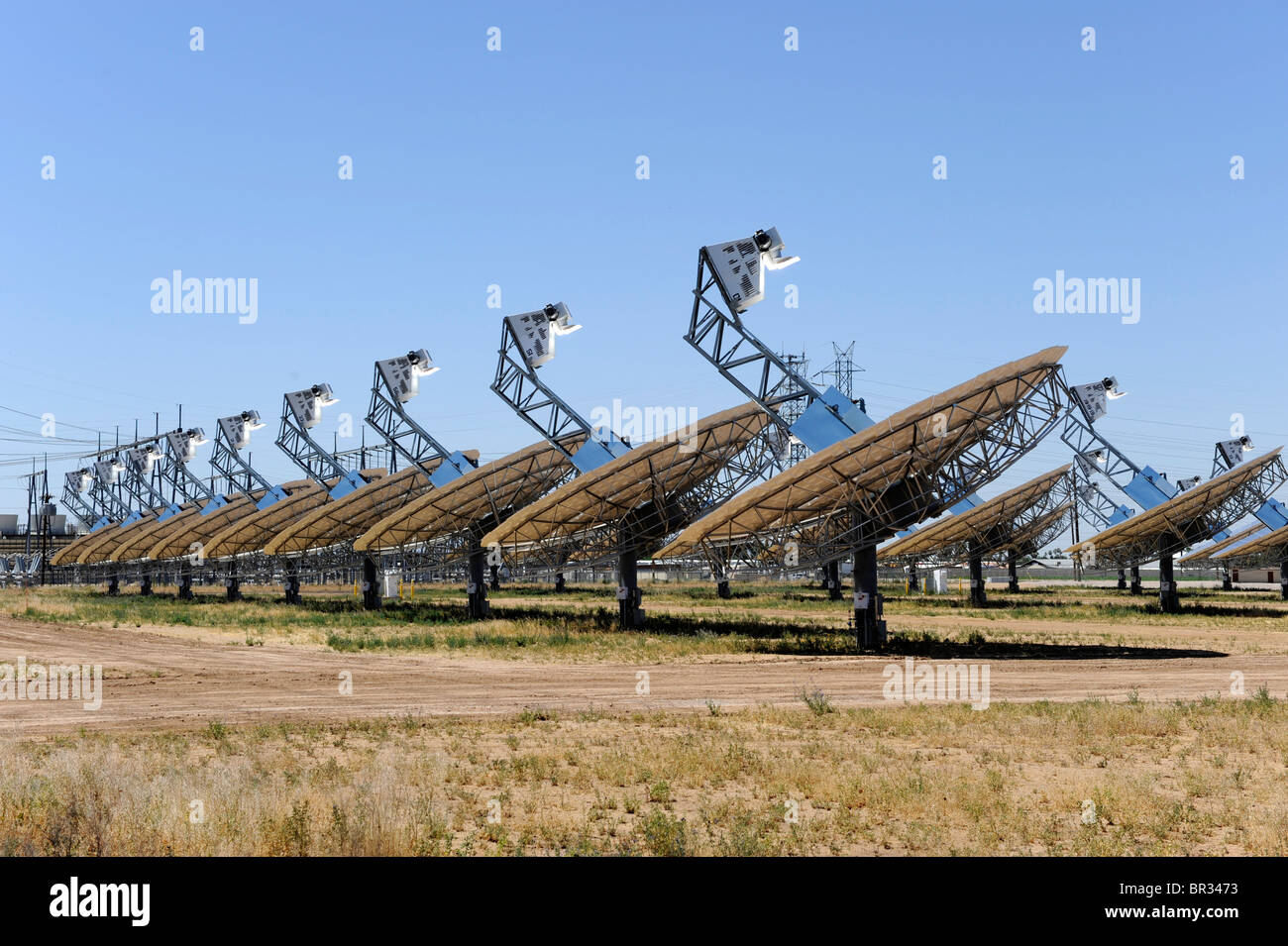 Maricopa Solar SES Suncatchers Phoenix Arizona Stock Photo - Alamy