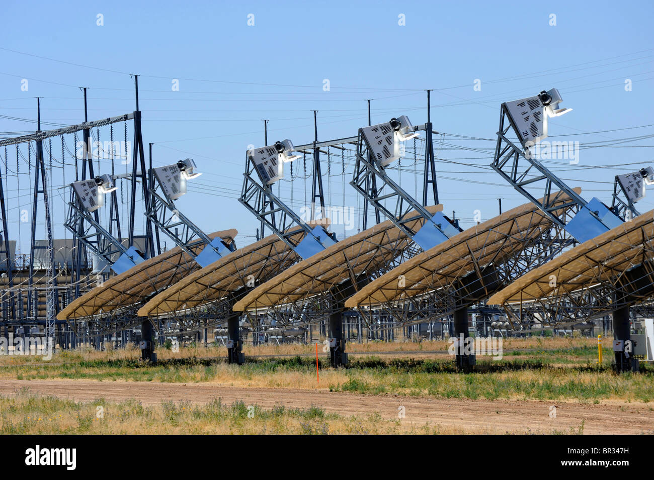 Maricopa Solar SES Suncatchers Phoenix Arizona Stock Photo - Alamy