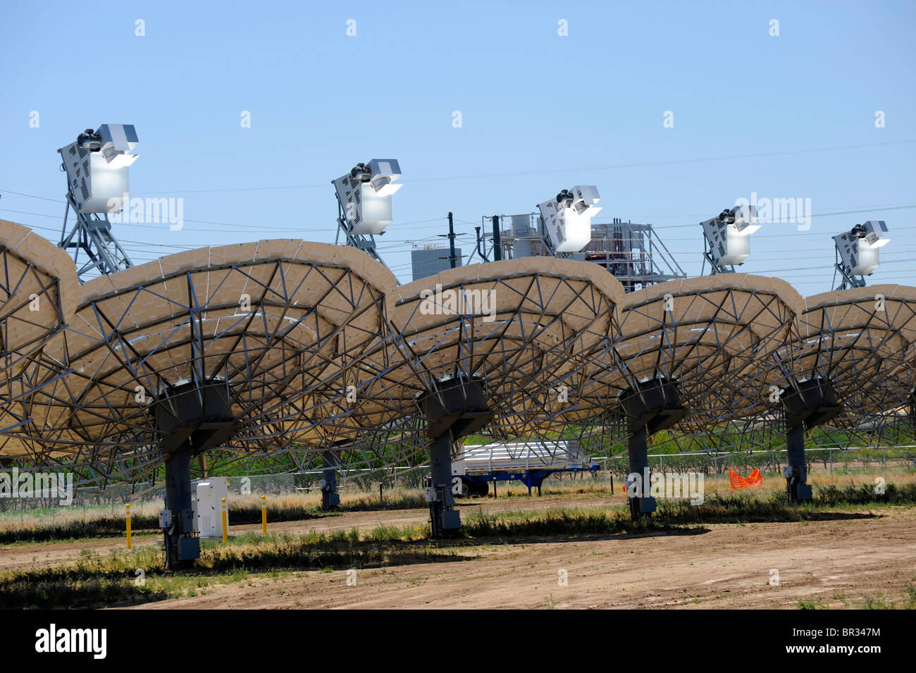 Maricopa Solar SES Suncatchers Phoenix Arizona Stock Photo - Alamy