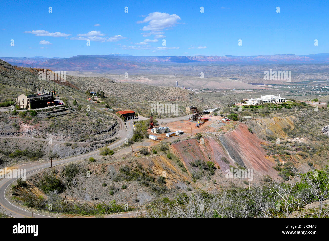 View of Valley from Jerome Arizona Stock Photo - Alamy