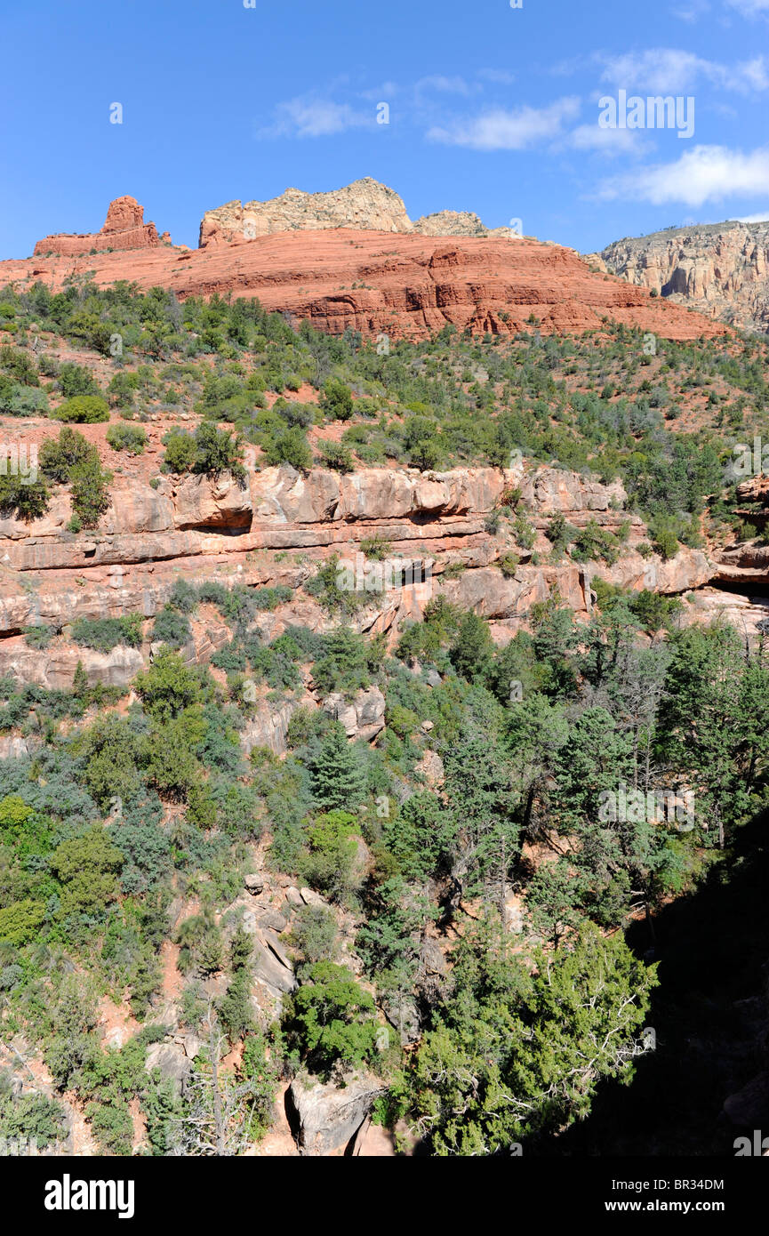 View from Midgley Bridge Area Highway 89A Sedona Arizona Stock Photo ...