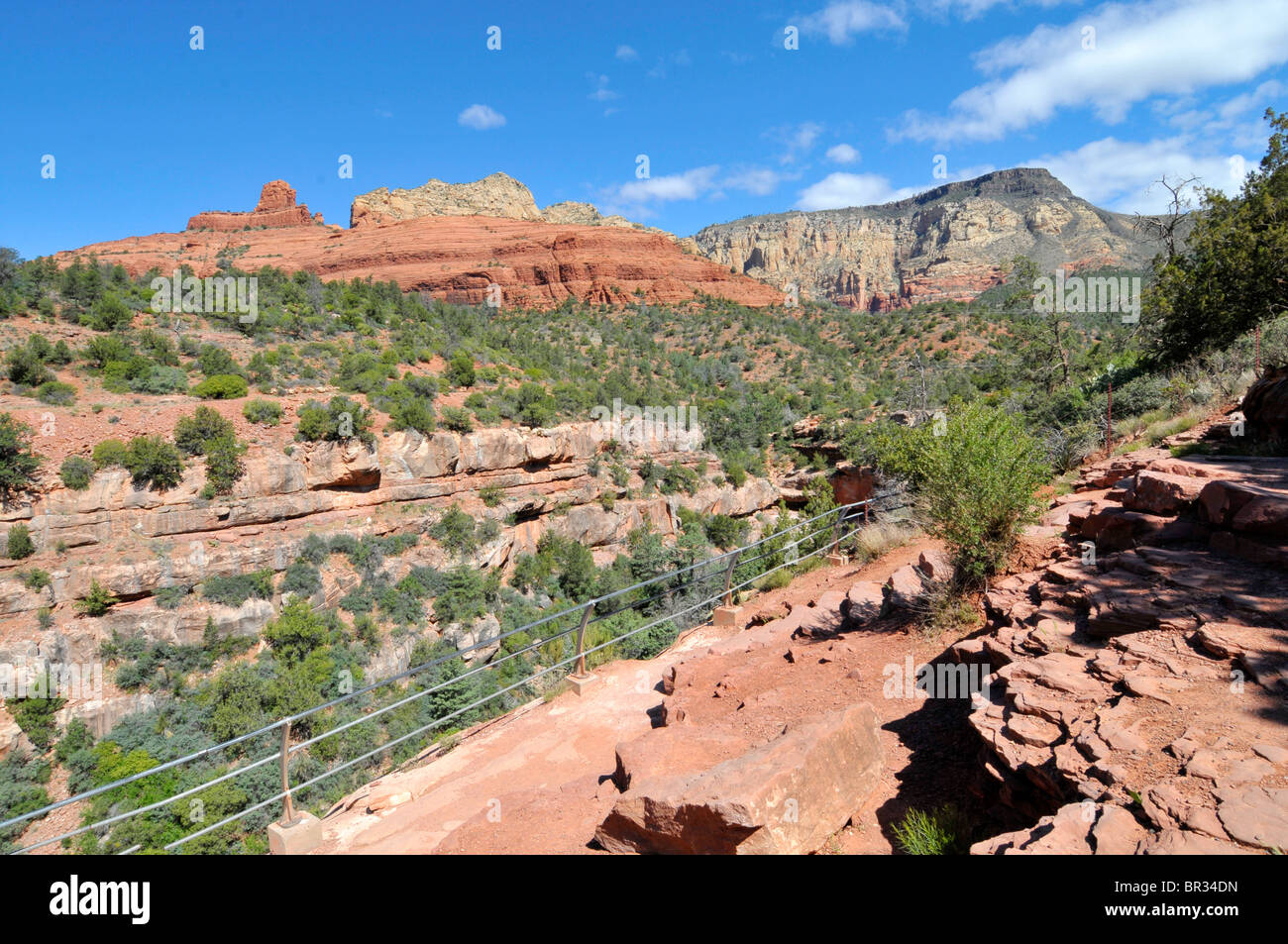 View from Midgley Bridge Area Highway 89A Sedona Arizona Stock Photo ...