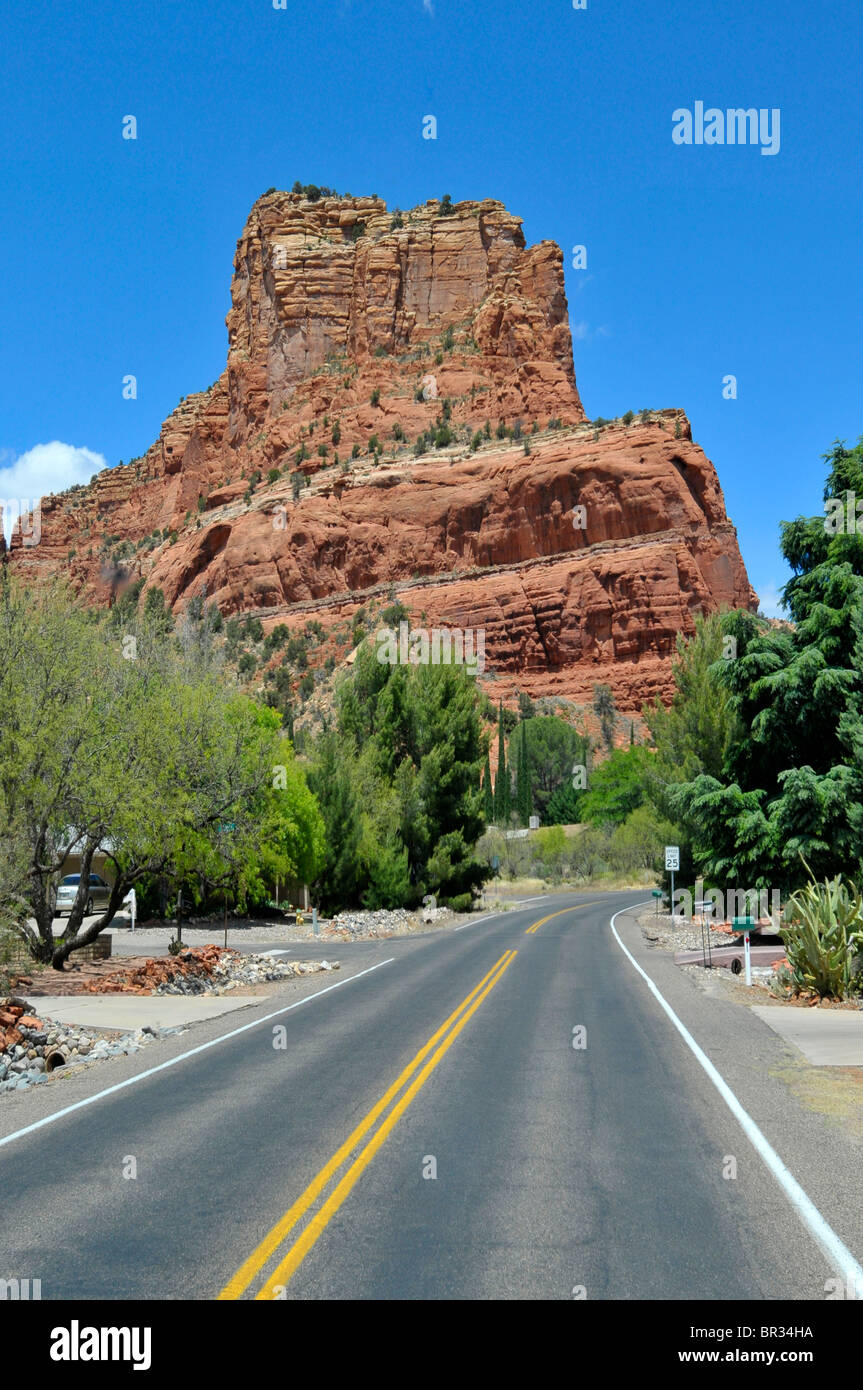 Courthouse Butte Scenic views Sedona Arizona Stock Photo - Alamy