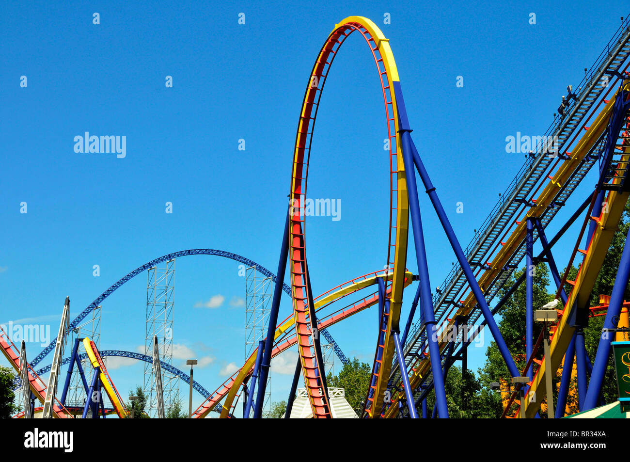 Mantis Ride Cedar Point Amusement Park Sandusky Ohio Stock Photo - Alamy