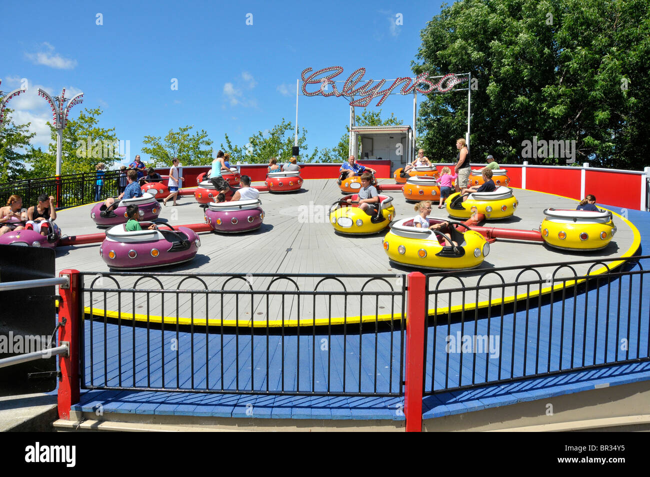 Calypso Ride Cedar Point Amusement Park Sandusky Ohio Stock Photo - Alamy