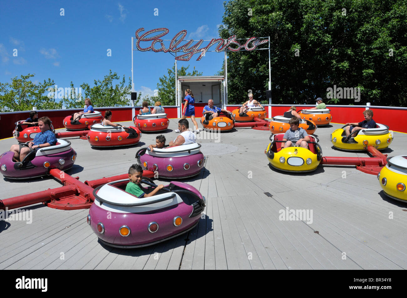 Calypso Ride Cedar Point Amusement Park Sandusky Ohio Stock Photo - Alamy