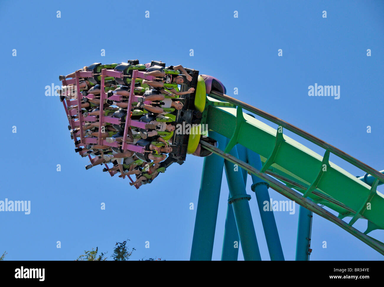 Raptor ride cedar point amusement hi-res stock photography and images ...