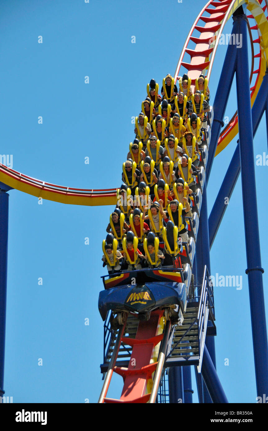 Mantis Ride Cedar Point Amusement Park Sandusky Ohio Stock Photo - Alamy