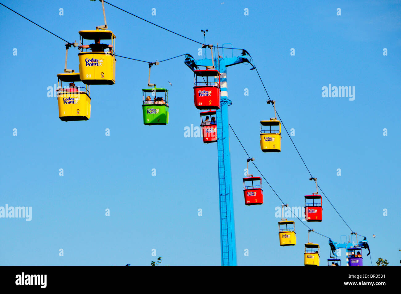 Cedar point rides hi-res stock photography and images - Alamy