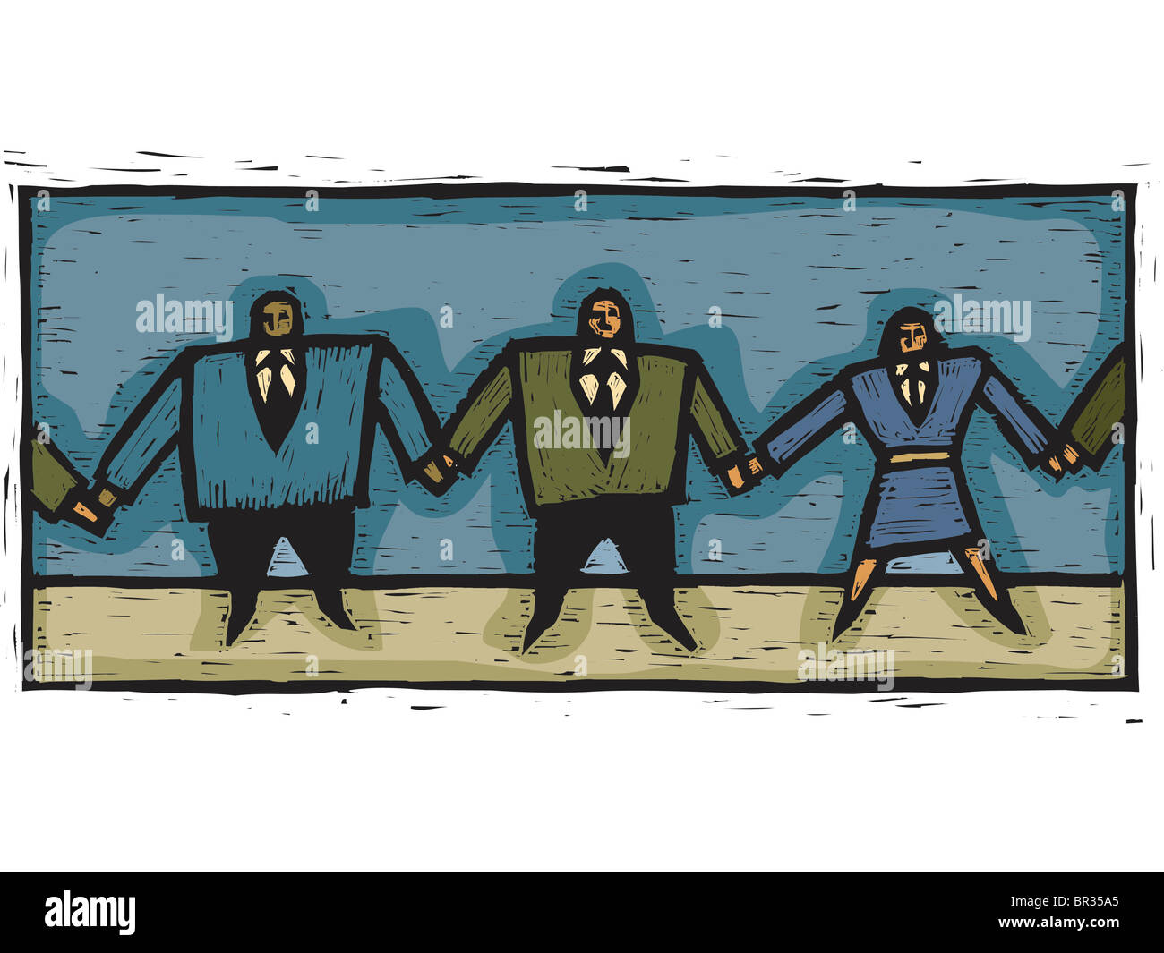 Women join forces hi-res stock photography and images - Alamy