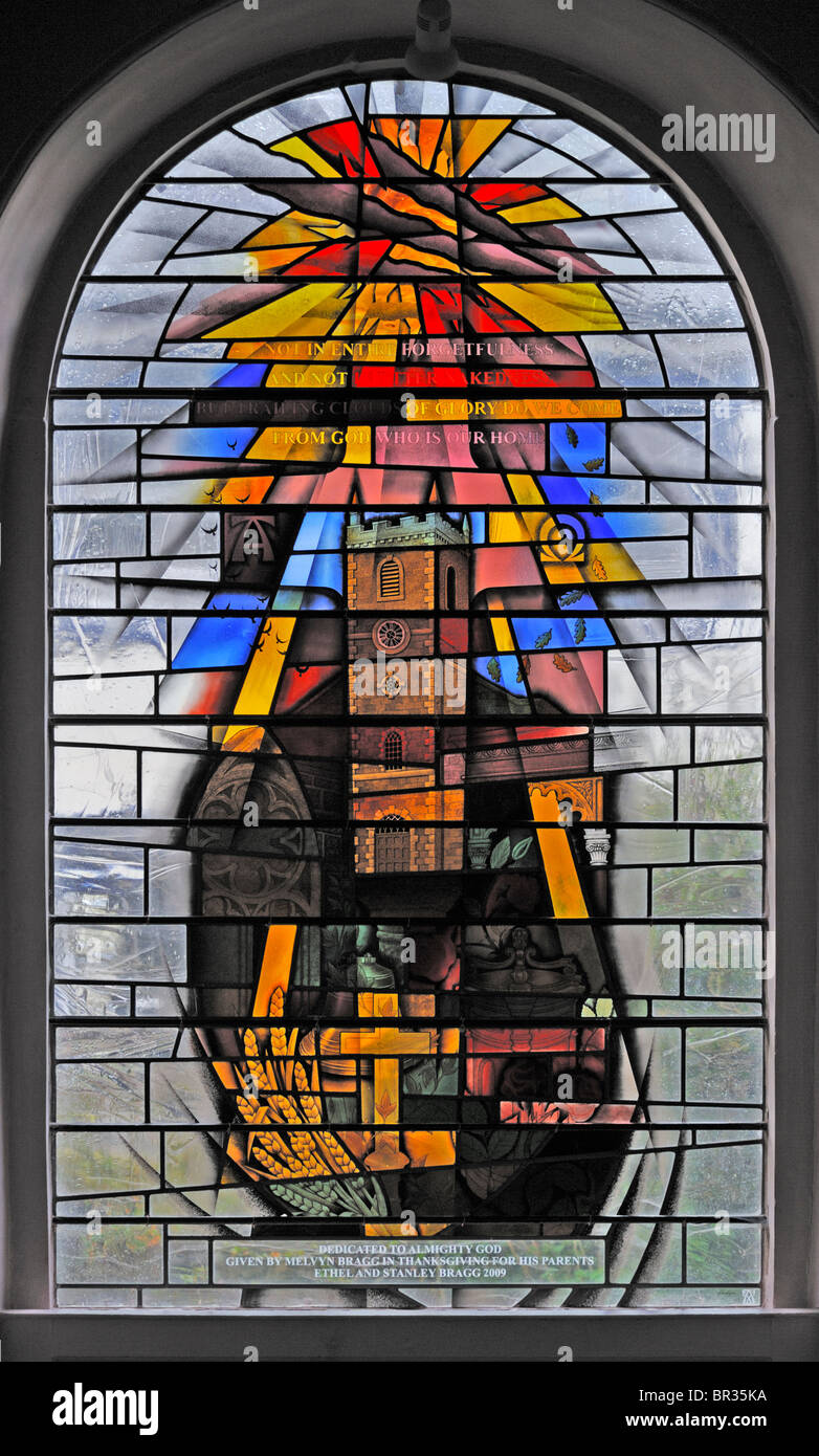 The Bragg Family Windows, Centre Light: God the Father. Church of Saint ...