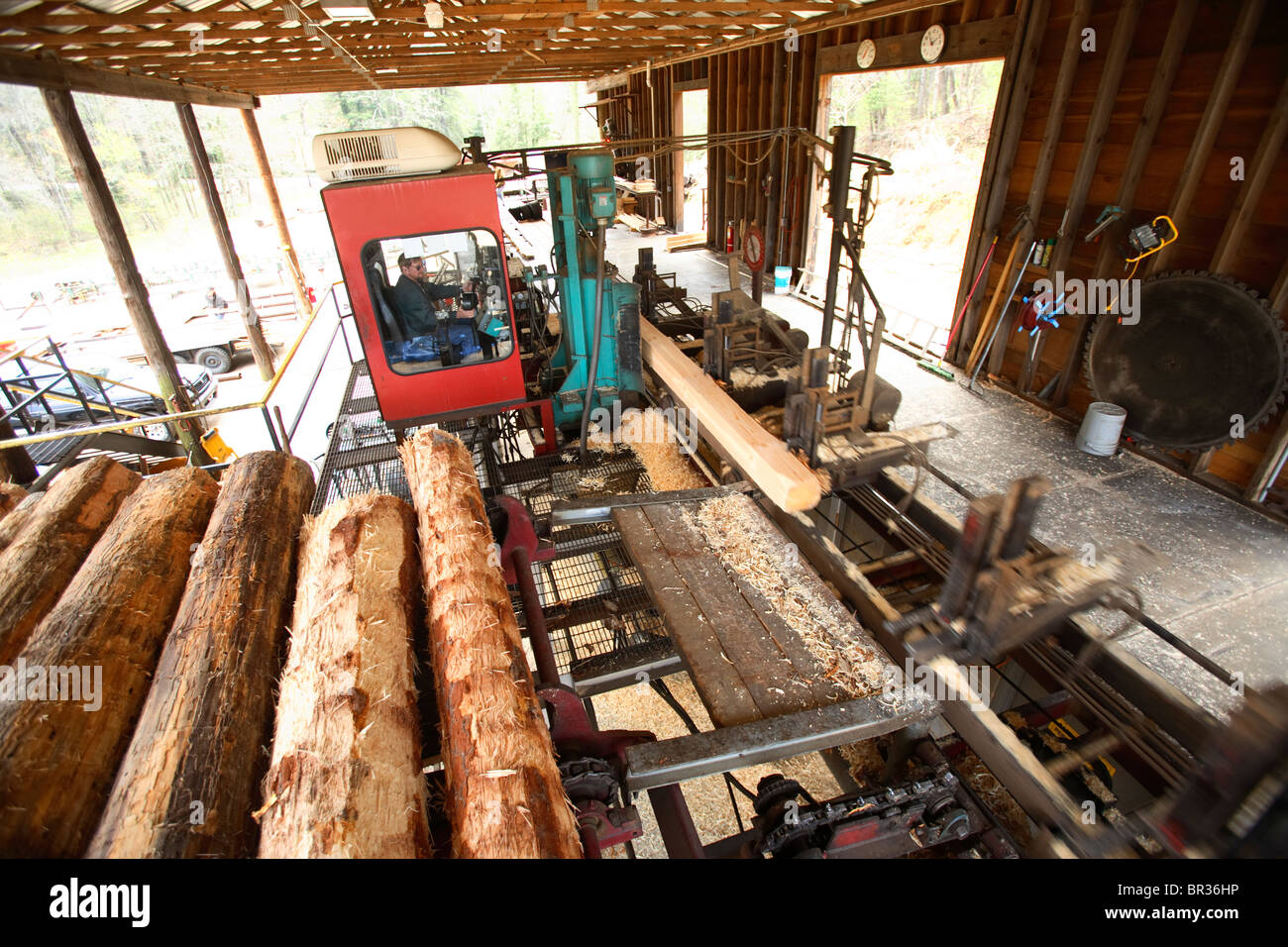 Sawmill Operator High Resolution Stock Photography and Images - Alamy