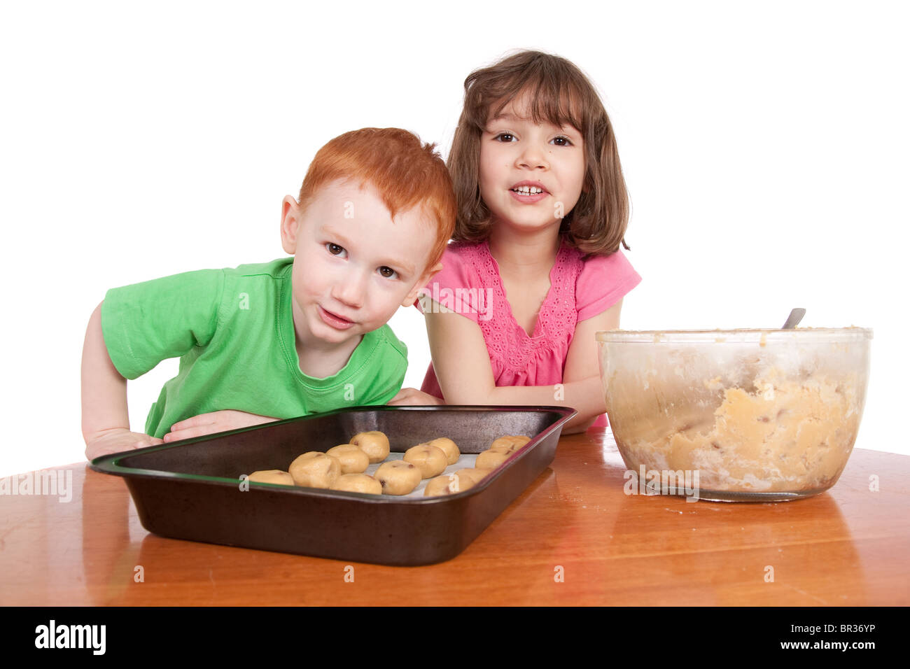 Children bake isolated hi-res stock photography and images - Alamy
