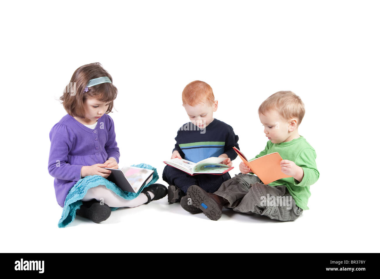 Kids on the floor Cut Out Stock Images & Pictures - Alamy