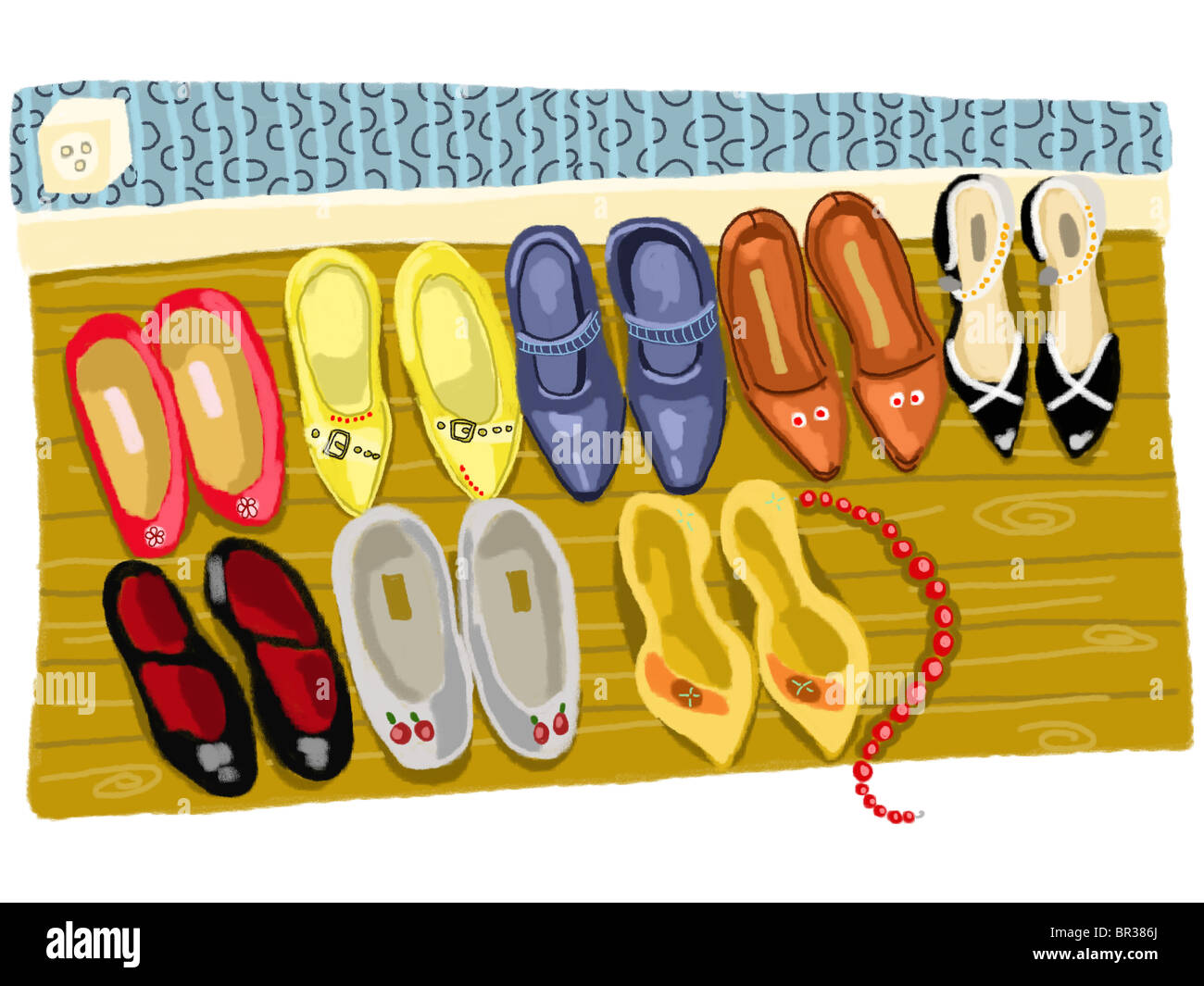 Womens shoes collection hi-res stock photography and images - Alamy