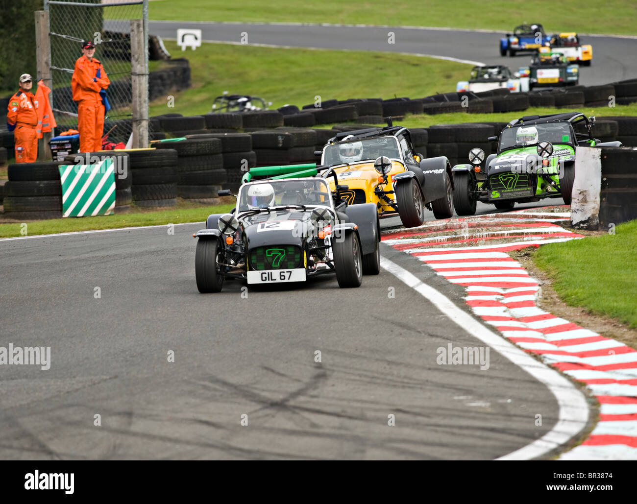 Caterham Racing Cars in Caterham Roadsport Championship at Oulton Park ...