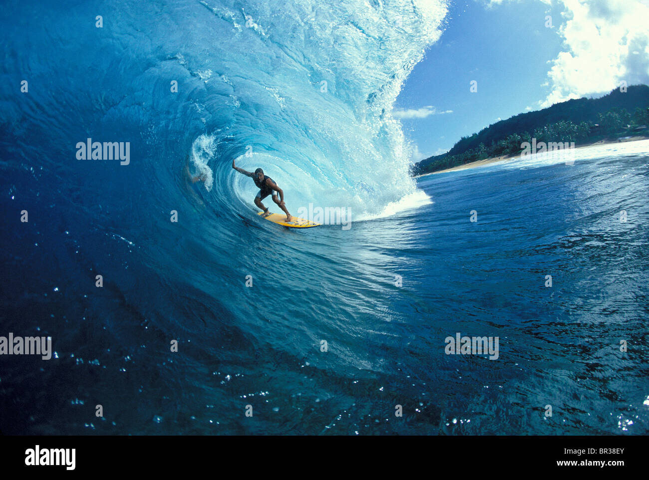 surfing in Hawaii Stock Photo - Alamy