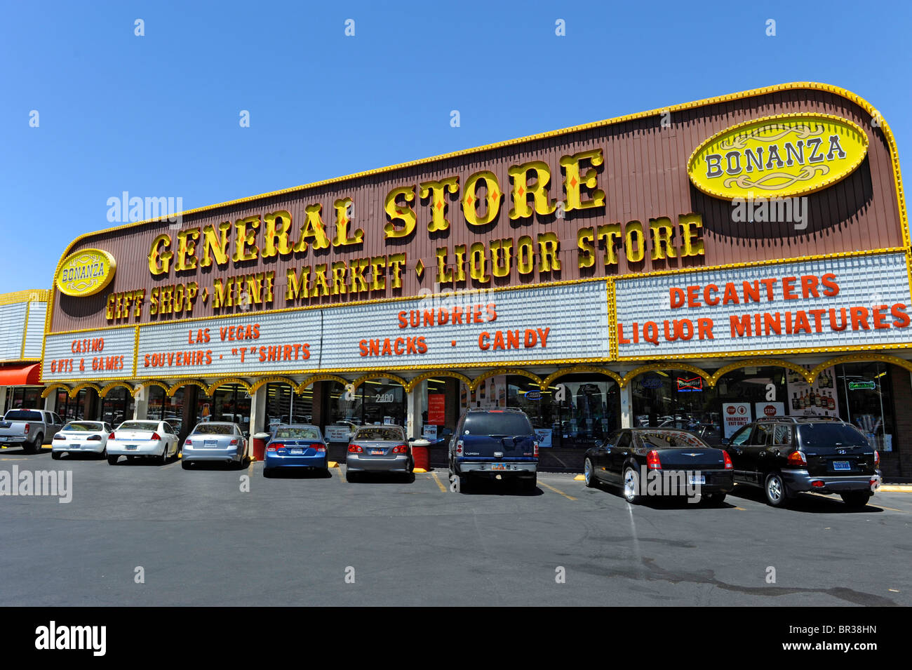 Bonanza General Store Gift Shop Las Vegas Nevada Stock Photo - Alamy