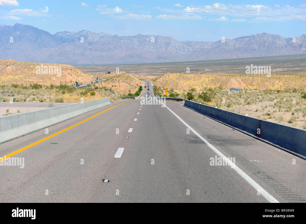 Beaver Dam Mountains along Interstate 15 Arizona Stock Photo - Alamy