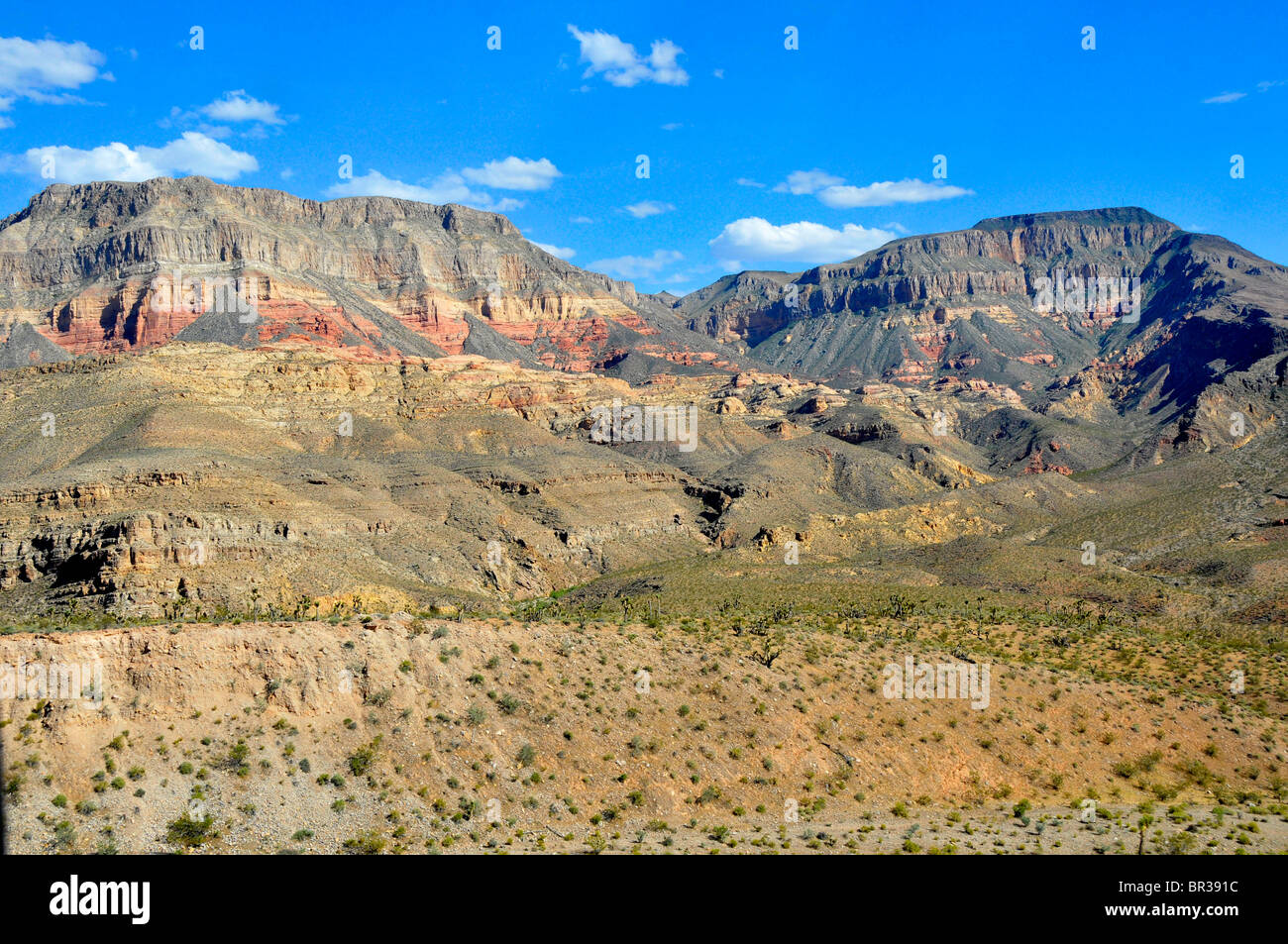 Beaver Dam Mountains along Interstate 15 Arizona Stock Photo - Alamy