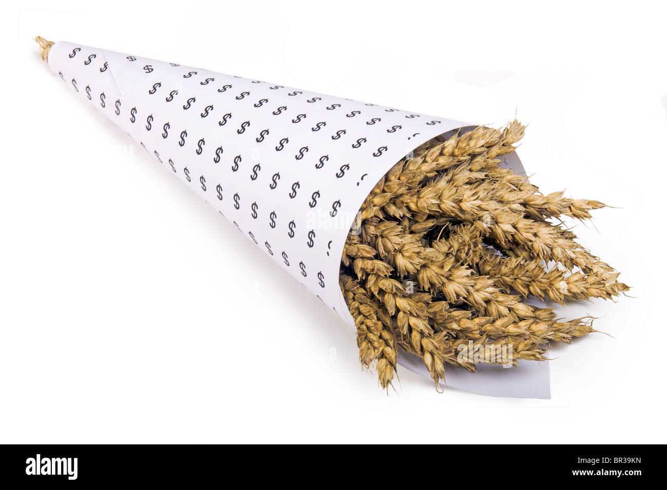 corn in a paper cone Stock Photo - Alamy