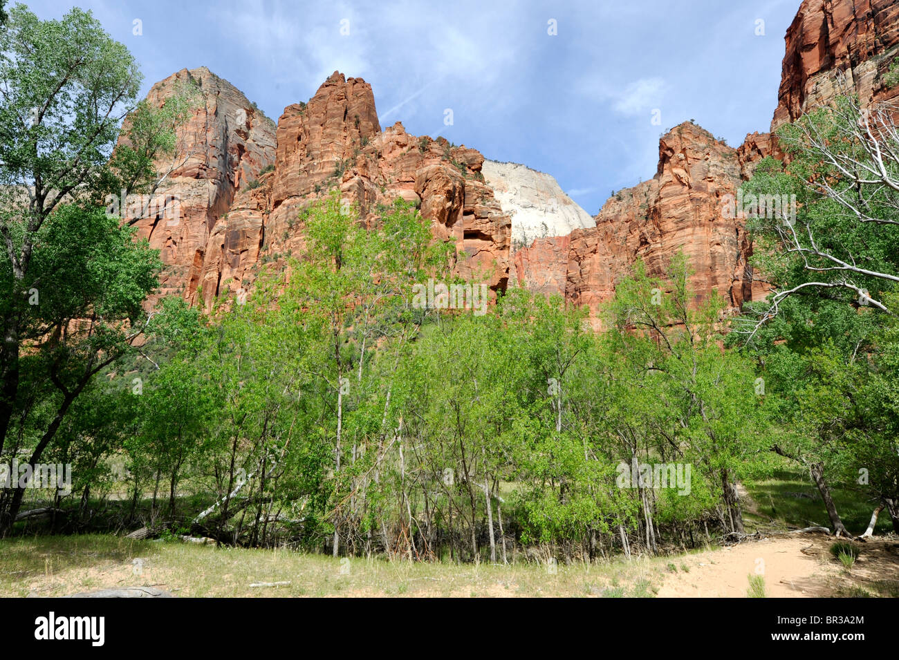 Zion weeping rock formation hi-res stock photography and images - Alamy