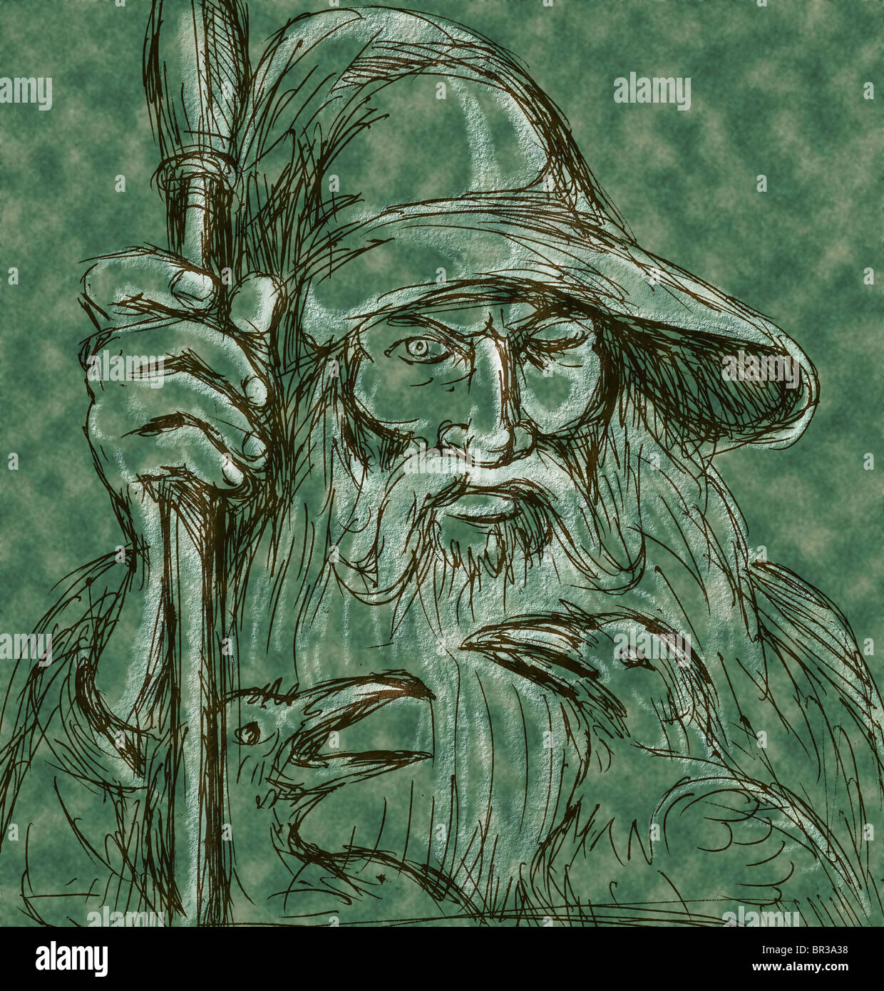 Norse god odin hi-res stock photography and images - Alamy