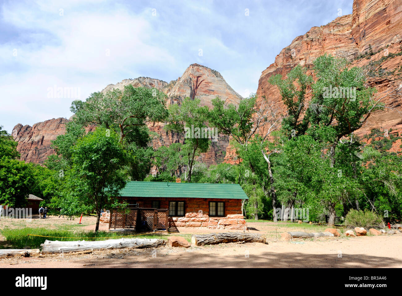 The Grotto Area Mount Zion National Park Utah Stock Photo - Alamy
