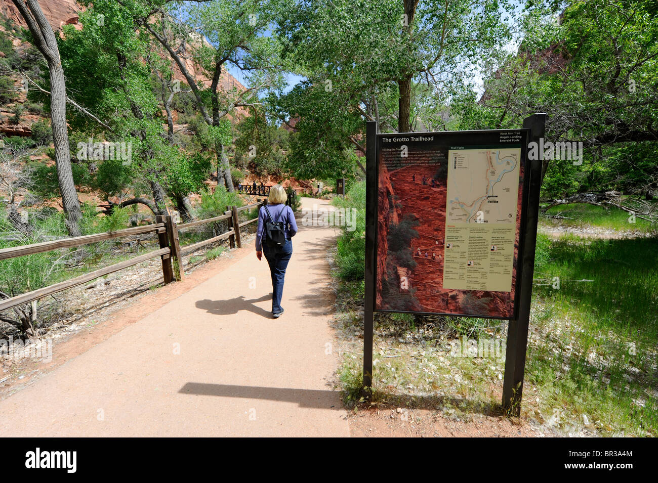 Grotto trailhead hi-res stock photography and images - Alamy