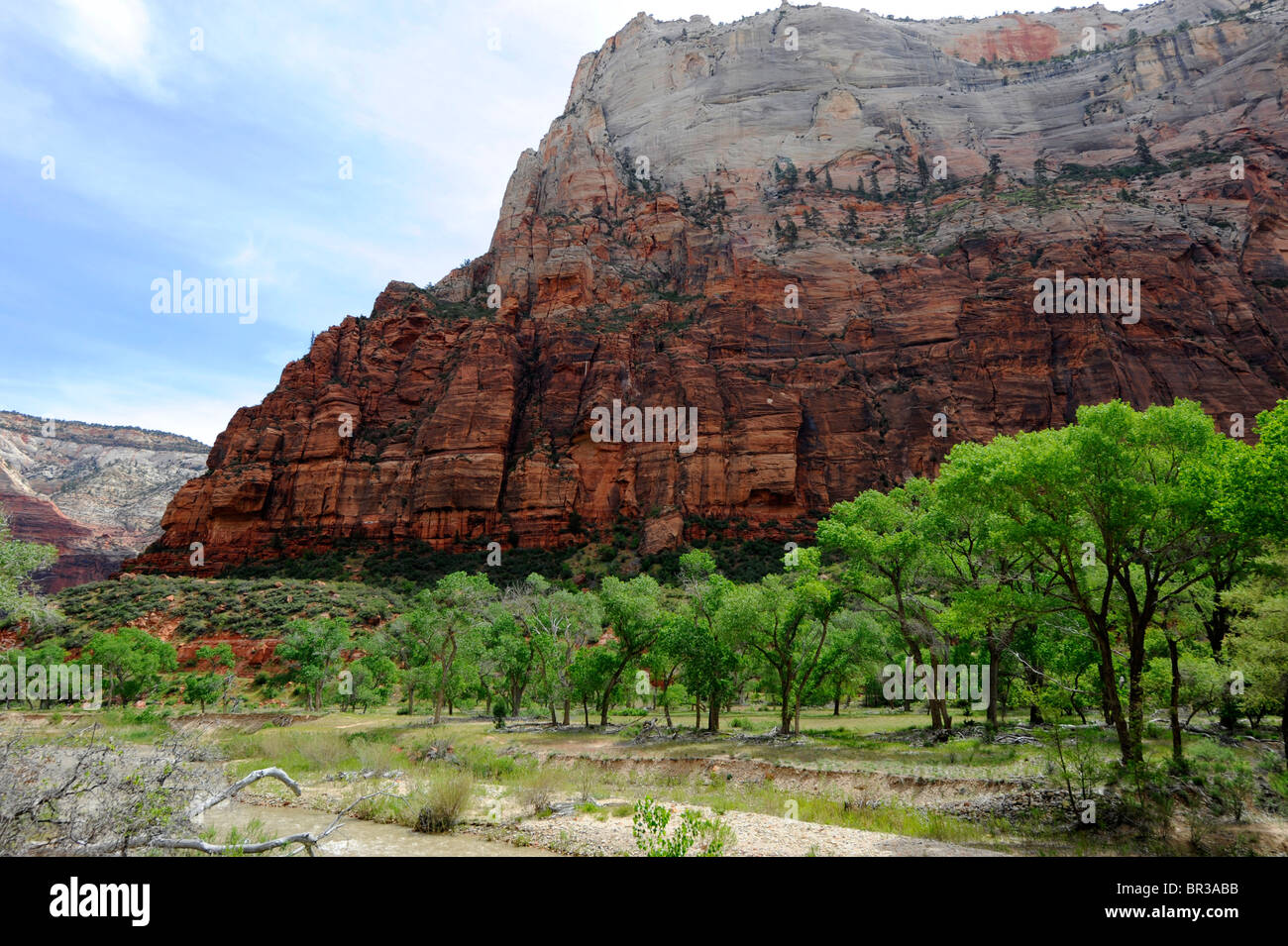 Emerald Pools Trail Area Mount Zion National Park Utah Stock Photo - Alamy