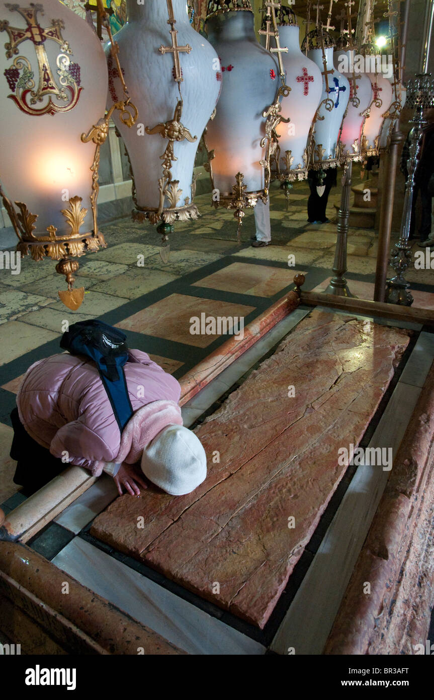 Stone unction in church holy hi-res stock photography and images - Alamy