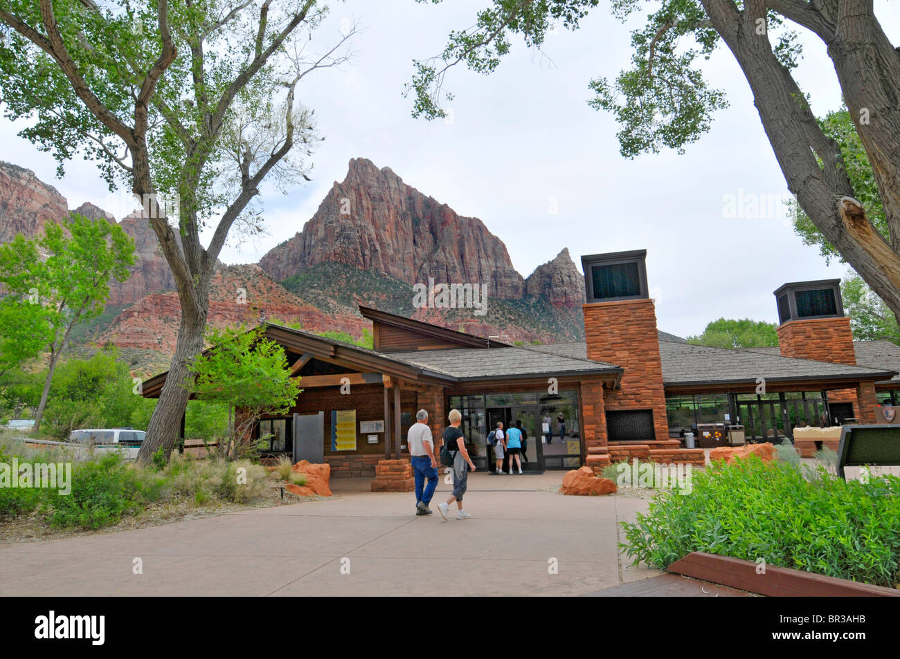 Visitor Center Mount Zion National Park Utah Stock Photo - Alamy