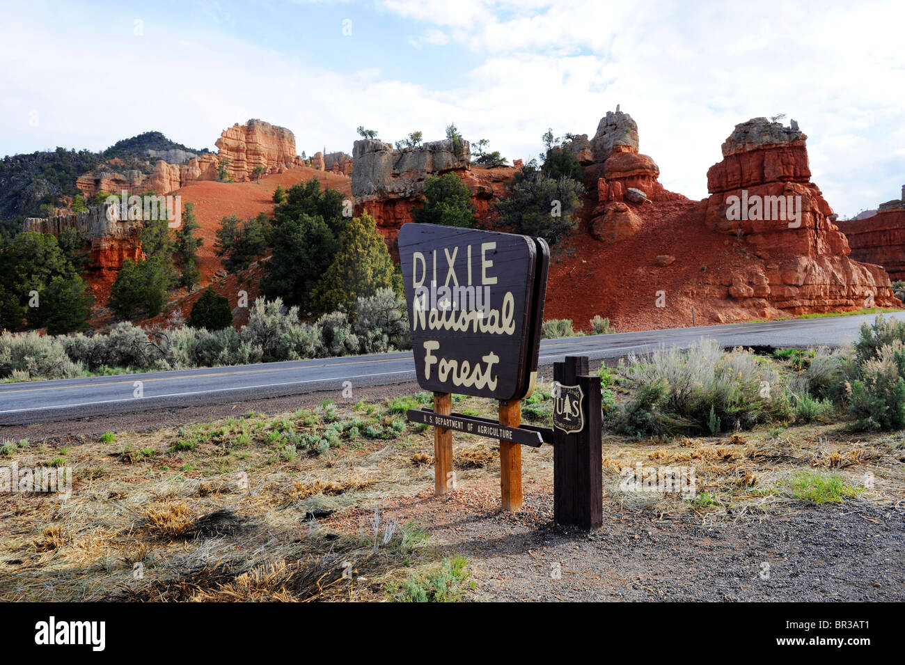 Dixie National Forest Scenic Byway 12 Bryce Canyon National Park Utah ...