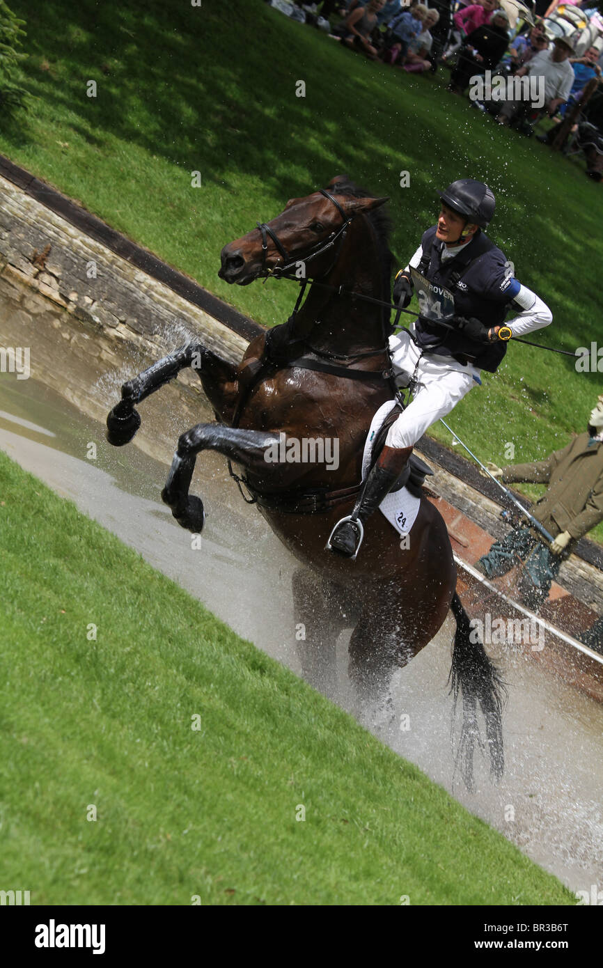 William Fox-Pitt on Macchiato at Burghley Horse Trials 2010 Stock Photo ...