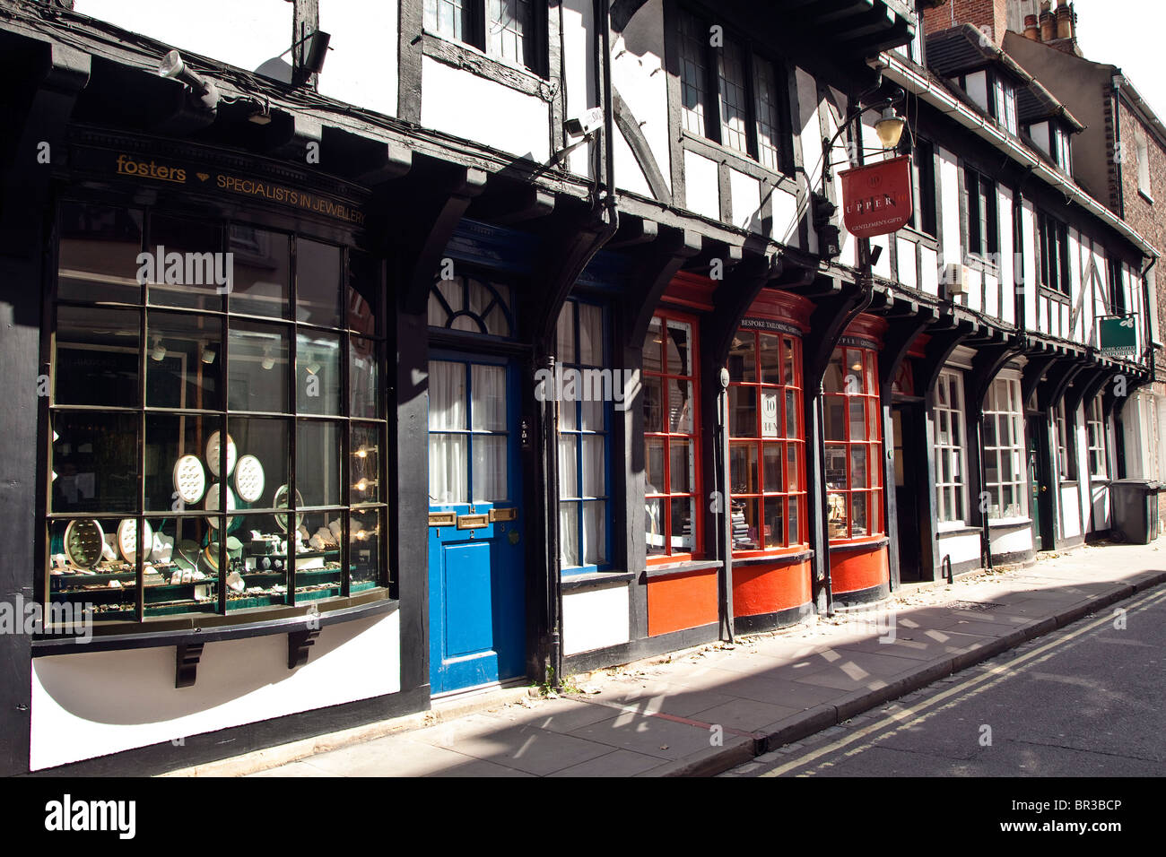 High Petergate, York City Stock Photo - Alamy