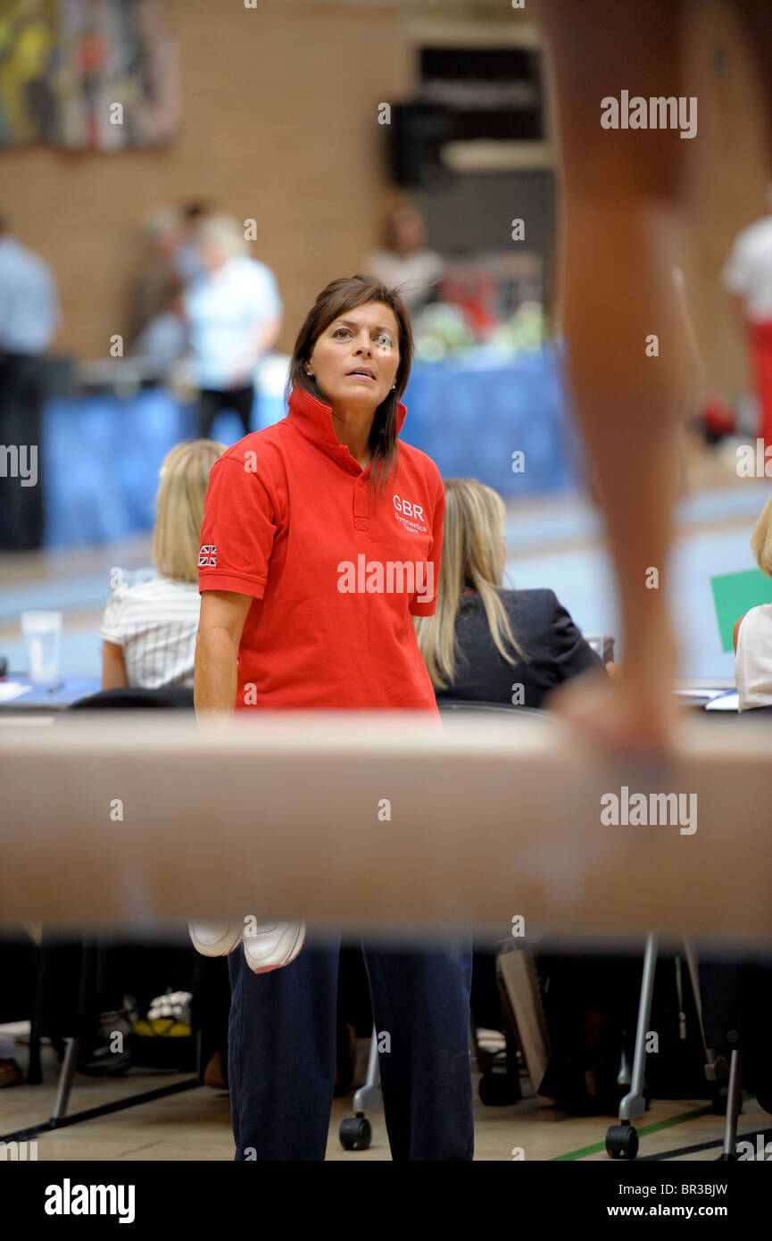 Women's gymnastics coach hi-res stock photography and images - Alamy