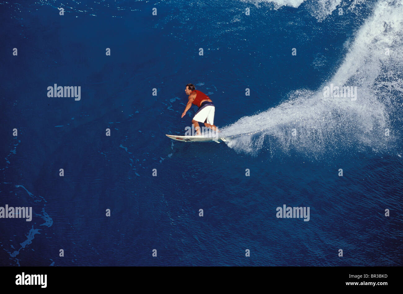 tow surfing big waves in Hawaii Stock Photo - Alamy