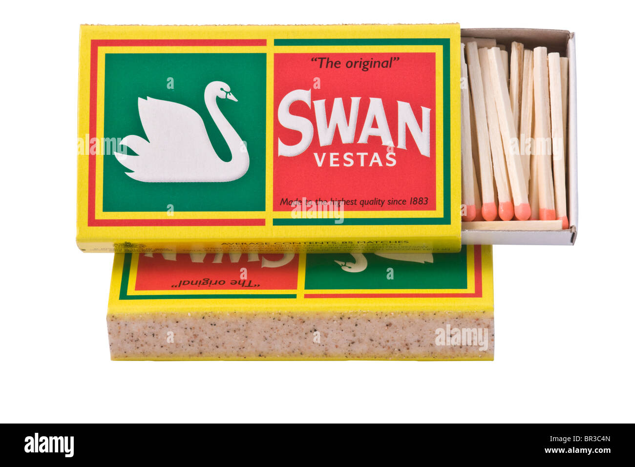 Swan Vesta Matches Stock Photo - Alamy