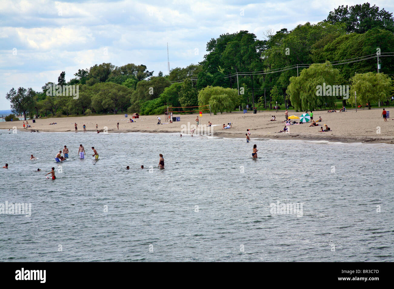 Bathing Beach on Toronto Centre and Ward Island, part of Toronto Parks ...