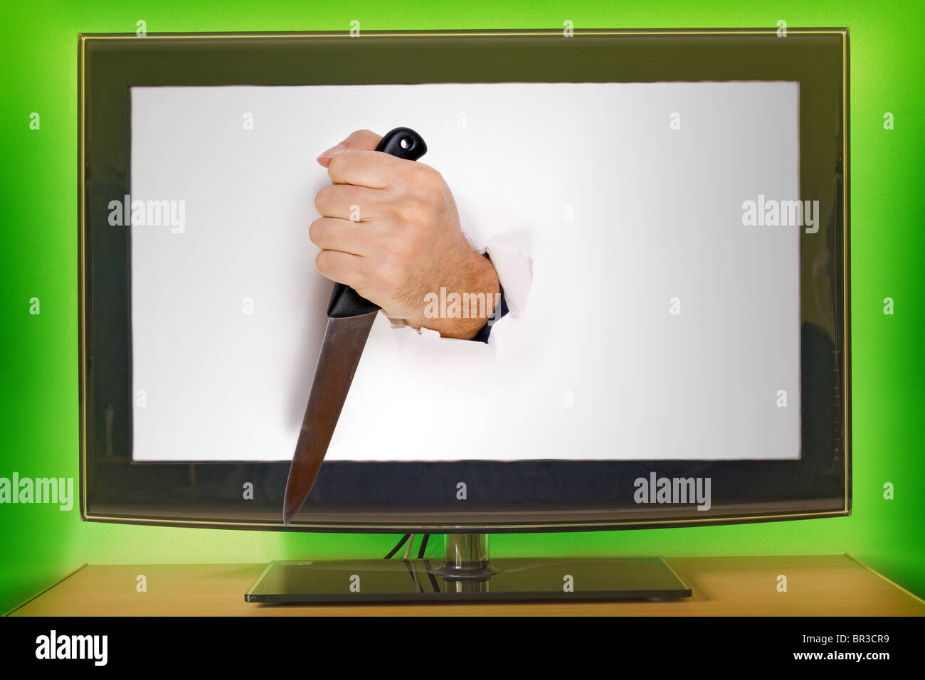 Tech knife green screen hi-res stock photography and images - Alamy