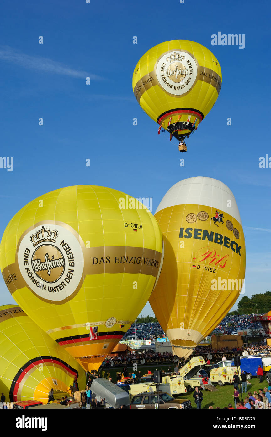 Hot Air Balloon Festival 2010 in Warstein Germany Stock Photo - Alamy