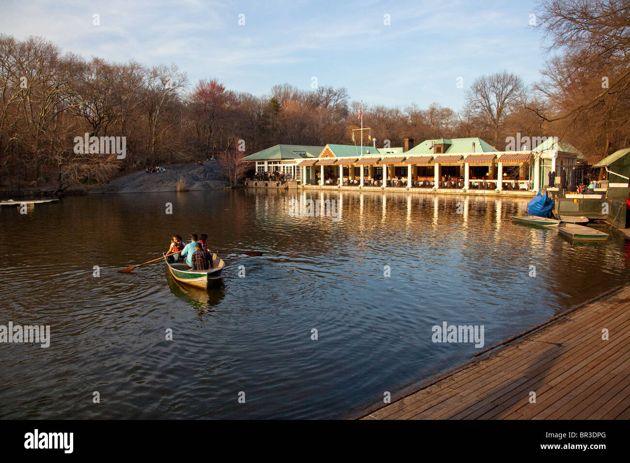 Rowboats on the lake in Central Park, New York City Stock Photo - Alamy