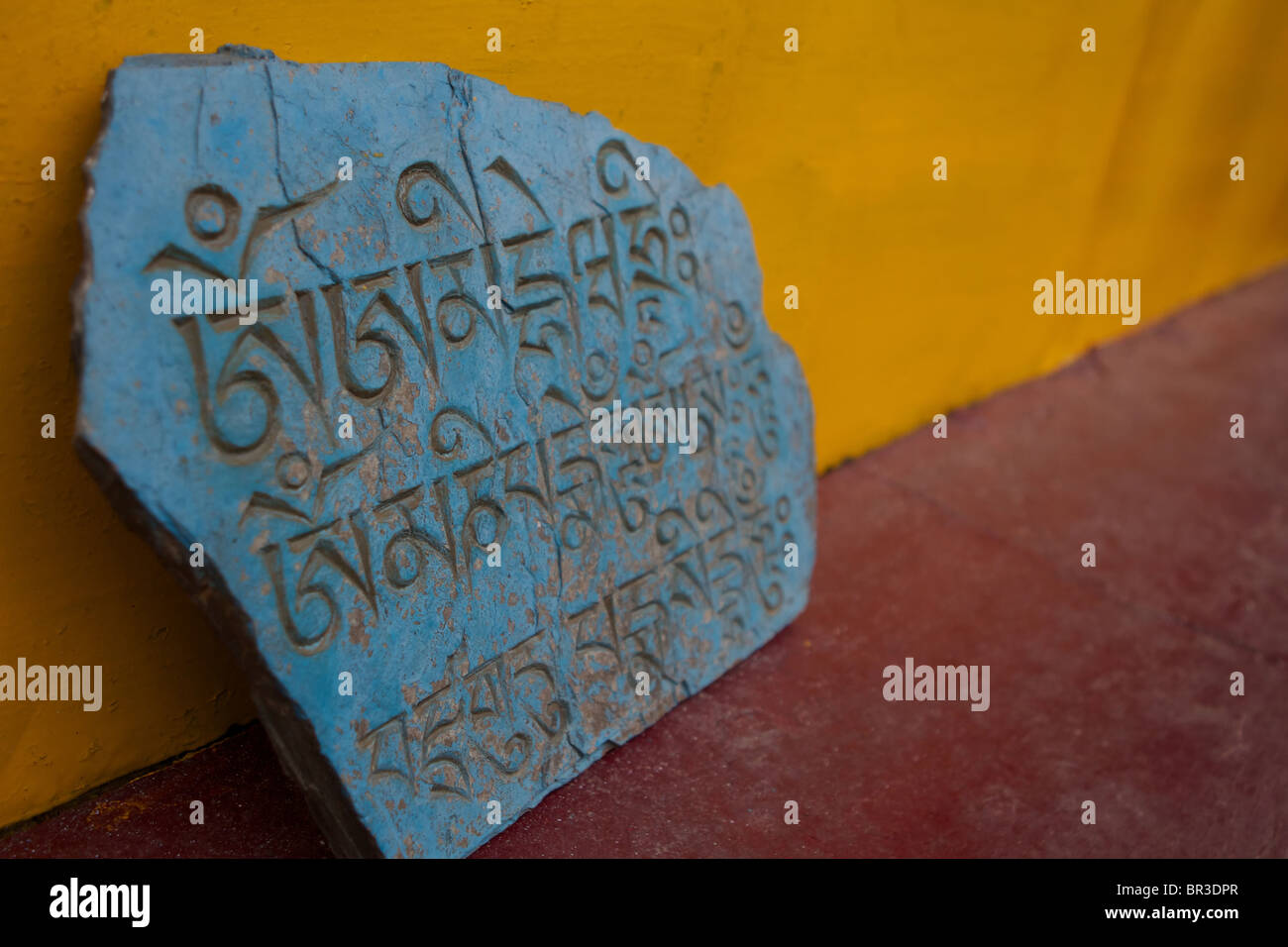 tibetan blue marnyi stone Stock Photo - Alamy