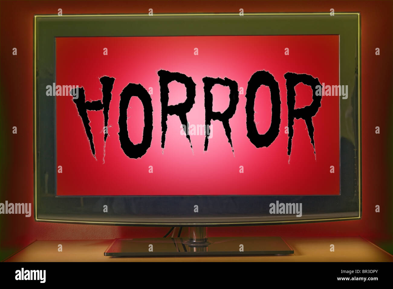 Scratched screen tv hi-res stock photography and images - Alamy