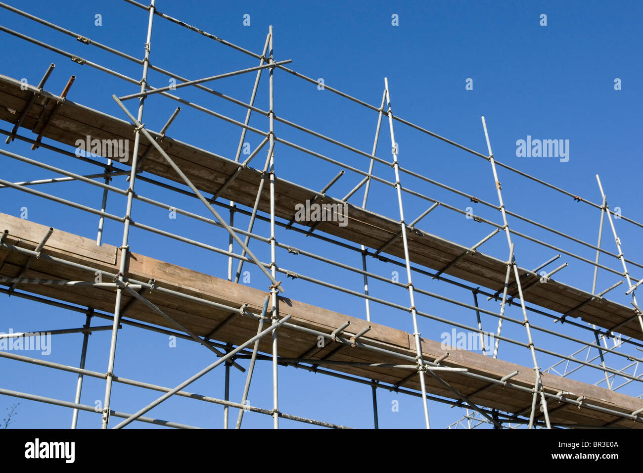 Scaffolding safety blue sky hi-res stock photography and images - Alamy