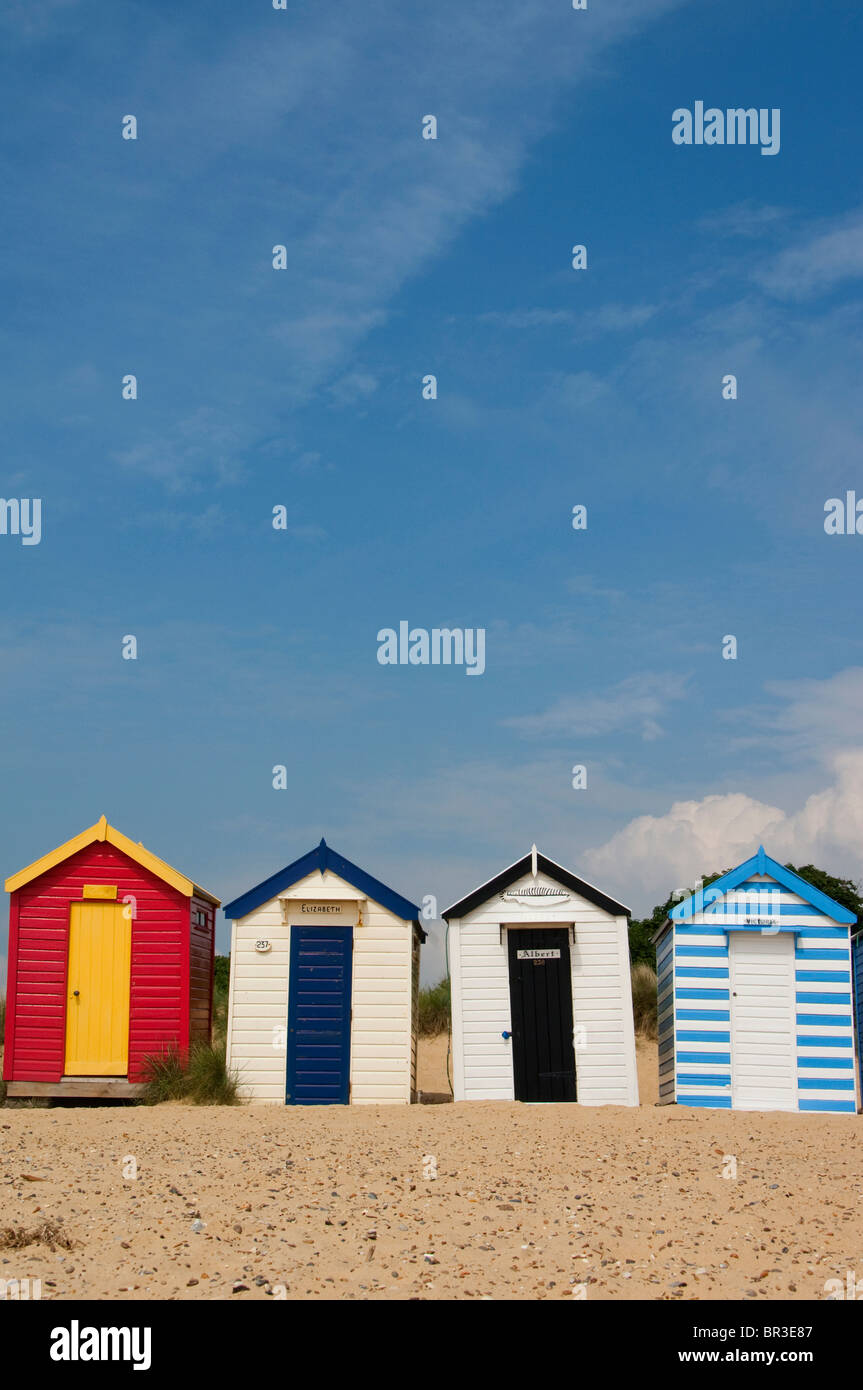 Southwold beach hut hi-res stock photography and images - Alamy