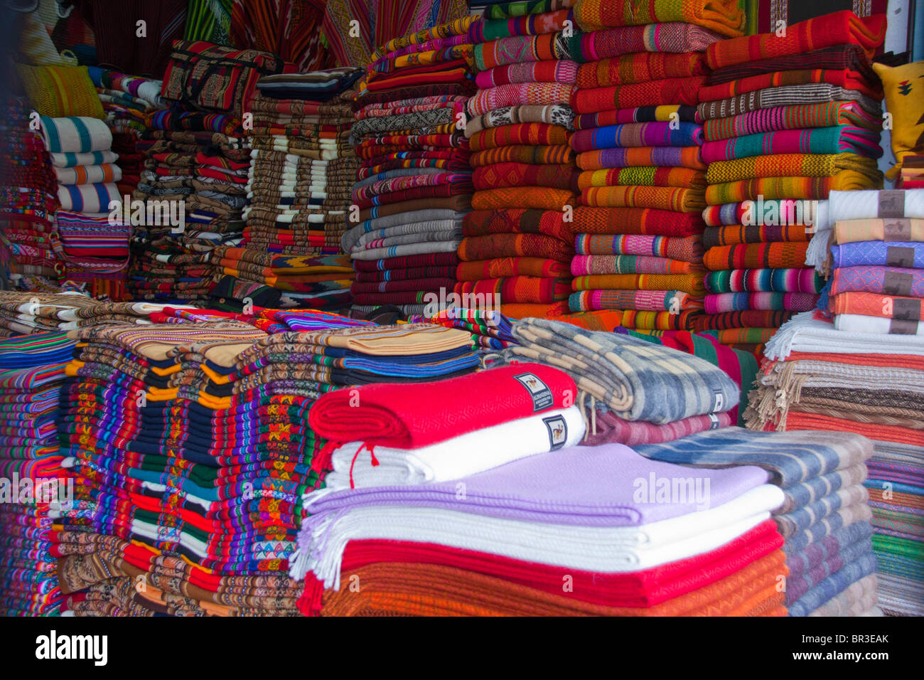 A stall in an Indian market in Lima, Peru Stock Photo - Alamy