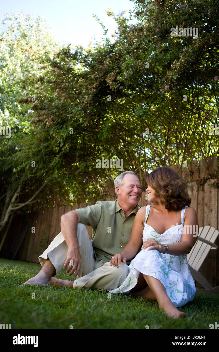 happy couple enjoys life together Stock Photo - Alamy