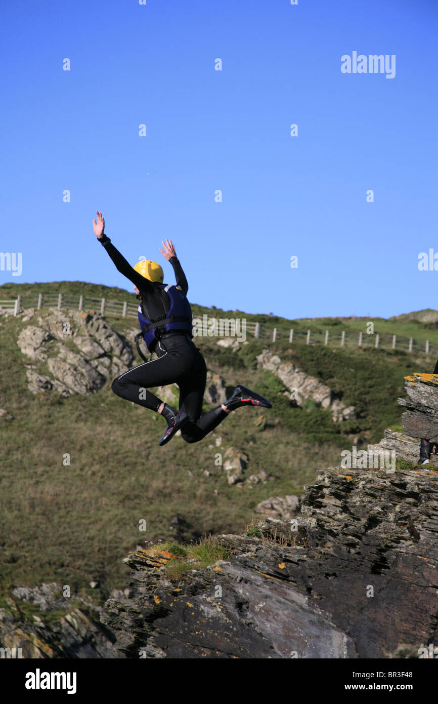 Jumping off hi-res stock photography and images - Alamy